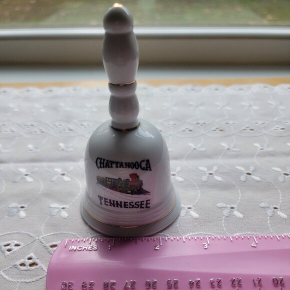 Accents | Vintage Chattanooga Tennessee Collectable Souvenir Bell Gold ...